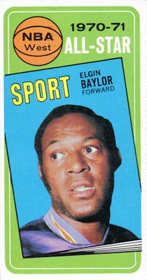 Elgin Baylor Rookie Card and Vintage Card Guide