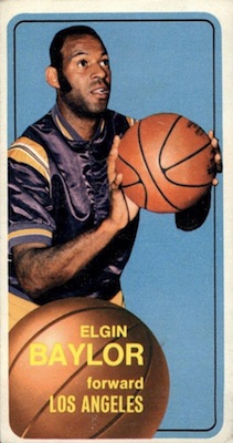 Elgin Baylor Rookie Card and Vintage Card Guide