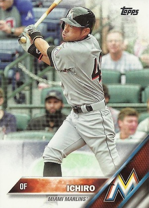 2016 Topps Series 2 Baseball Variations SP Jackie Robinson 42 Ichiro ...