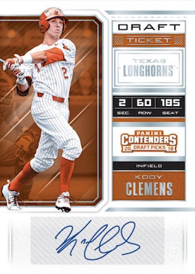 2018 Panini Contenders Draft Picks Baseball Checklist, Set Info, Boxes