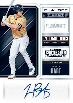2018 Panini Contenders Draft Picks Baseball Checklist, Set Info, Boxes