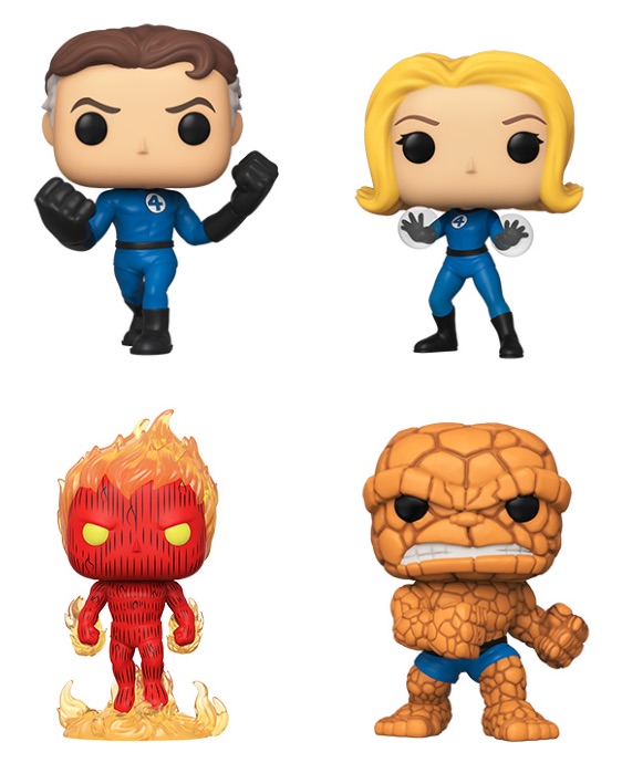 Funko Pop Fantastic Four Vinyl Figures Checklist, Set Gallery, Exclusives