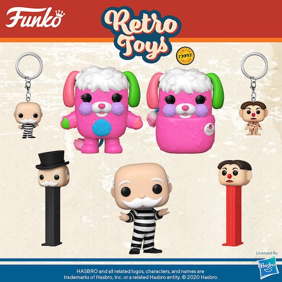 Funko Pop Retro Toys Checklist, Series Info, Exclusives List, Variants Set