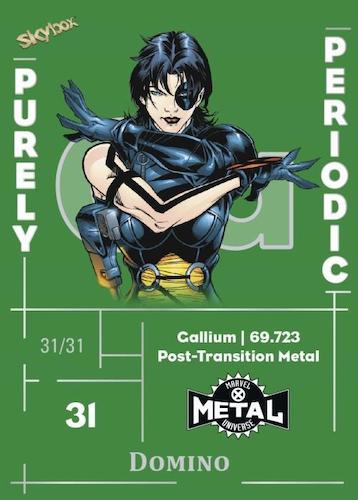 Marvel X-Men Metal Universe Checklist, Checklist, Boxes, Odds, Set Info