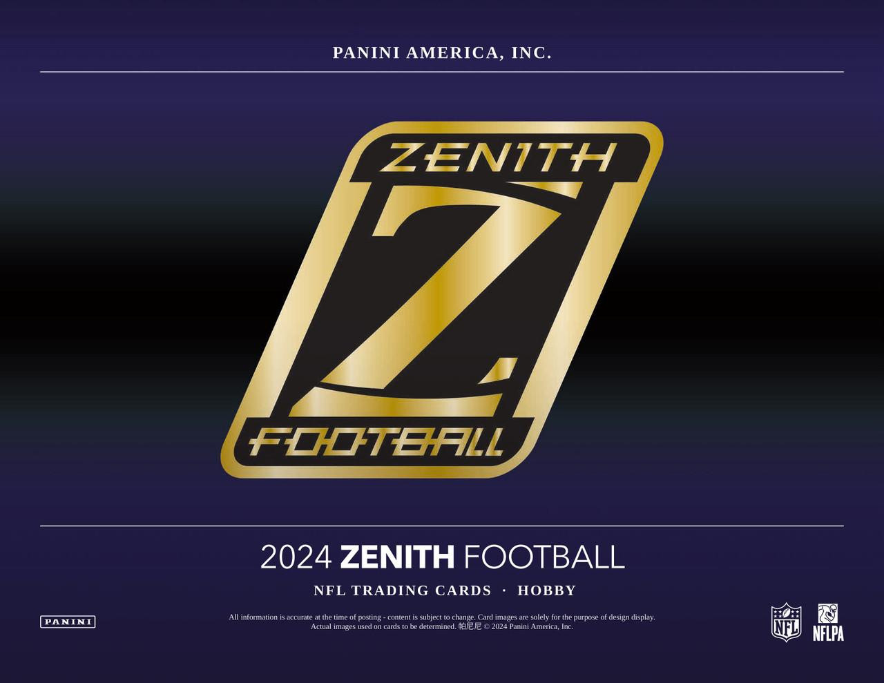 2024 Panini Zenith Football Set Review and Checklist