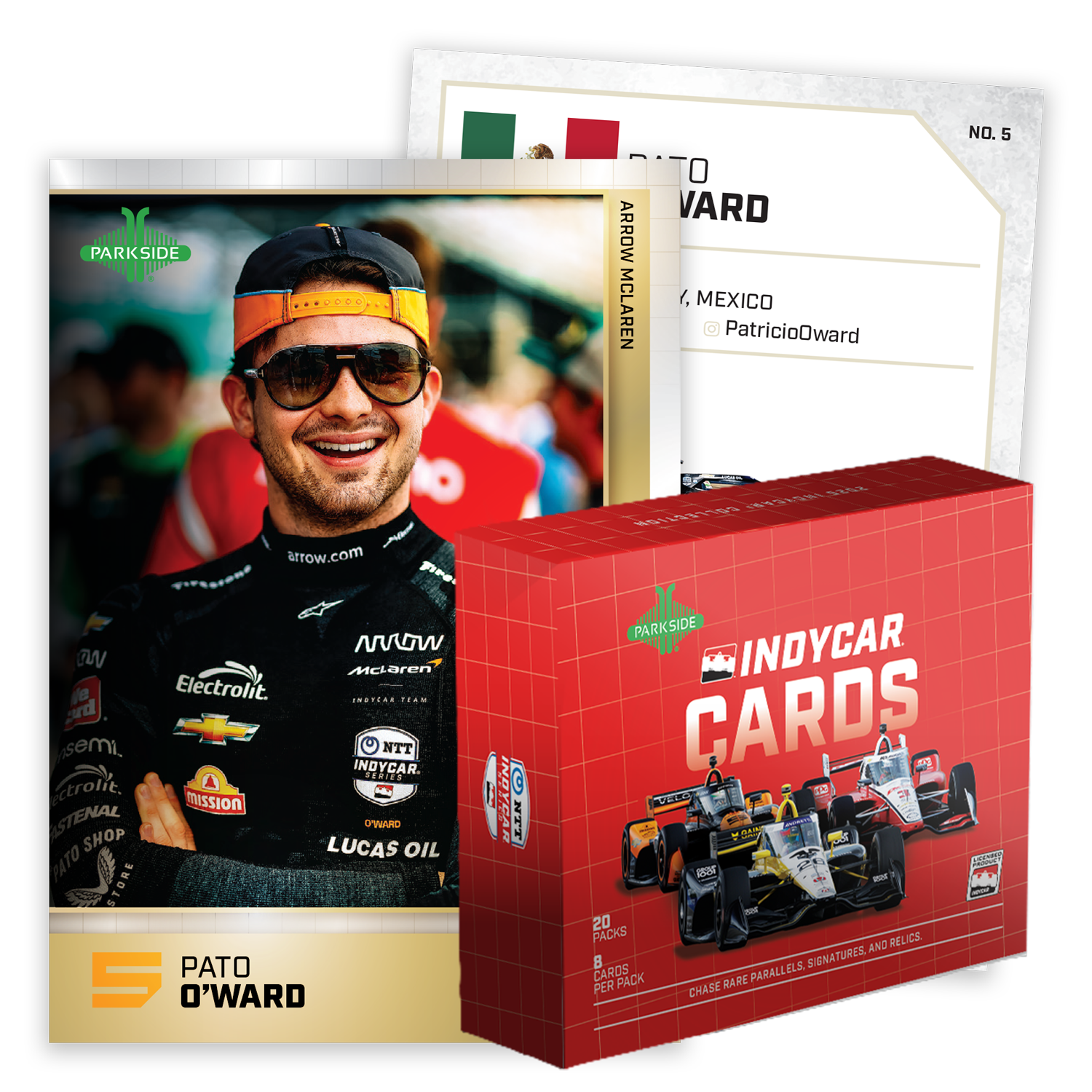 Parkside 2025 IndyCar Volume 1 Trading Card Set Review and Checklist