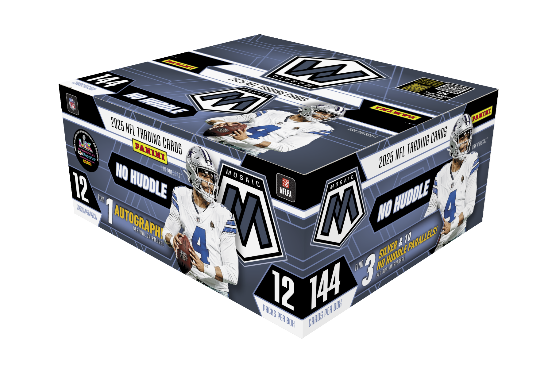 2025 Panini Mosaic No Huddle Football Set Review and Checklist