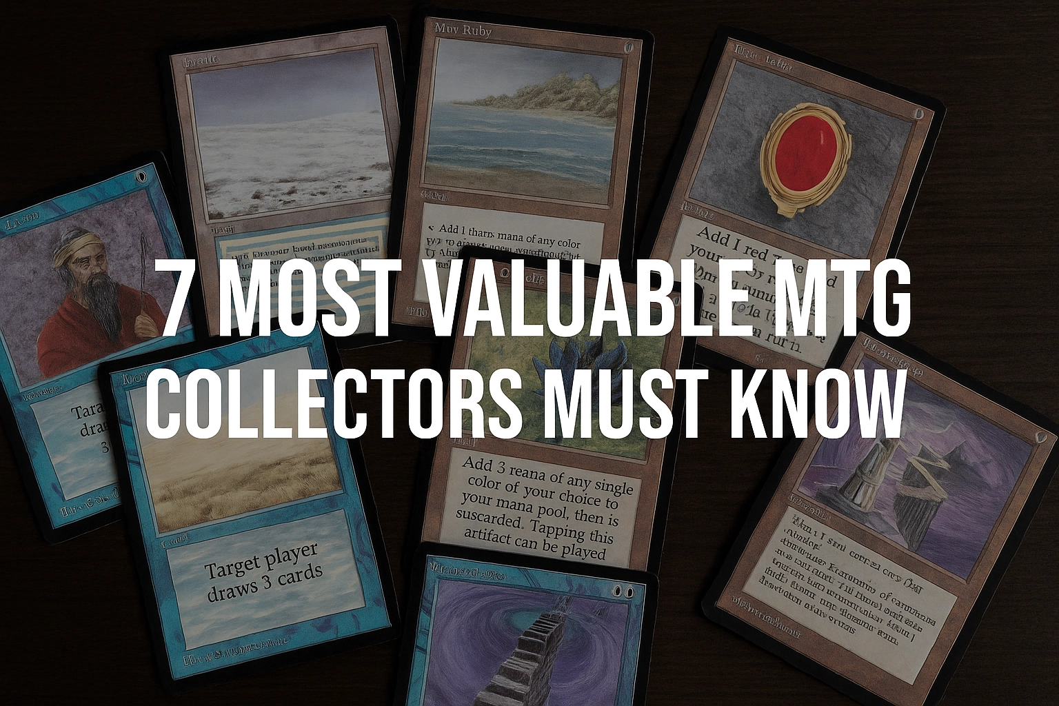 7 Most Valuable MTG Sets Collectors Must Know